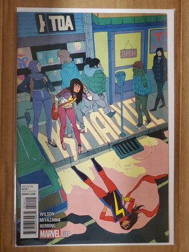 Ms. Marvel Comic 14 First Print 2015 4ACK | eBay