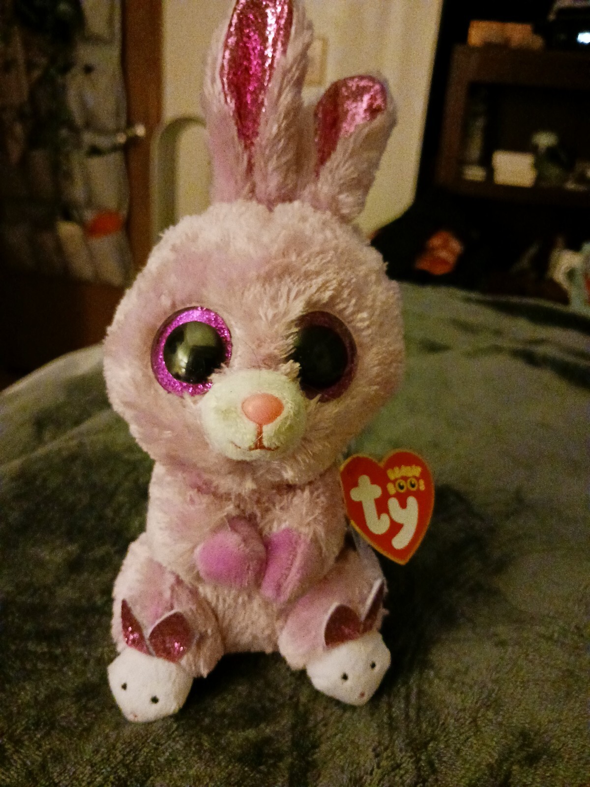 NEW Ty Beanie Boos - FUZZY the 6" Easter Bunny Rabbit 2021 NWT's ...