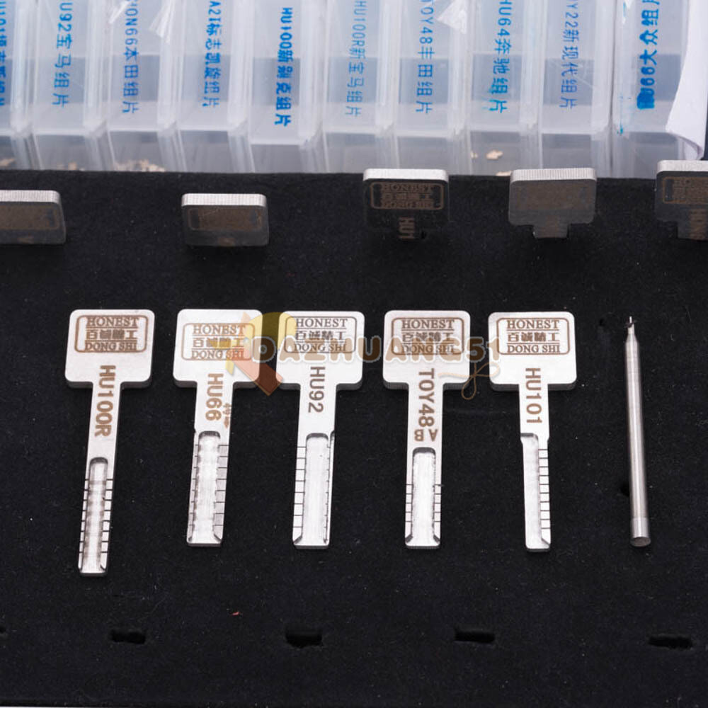 10 Types Locksmith Honest Key Mould for Car Auto Key Profile Model ...