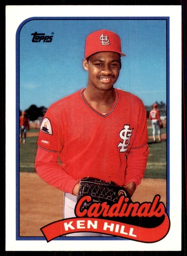 1989 Topps Traded Ken Hill Baseball Cards #50T | eBay