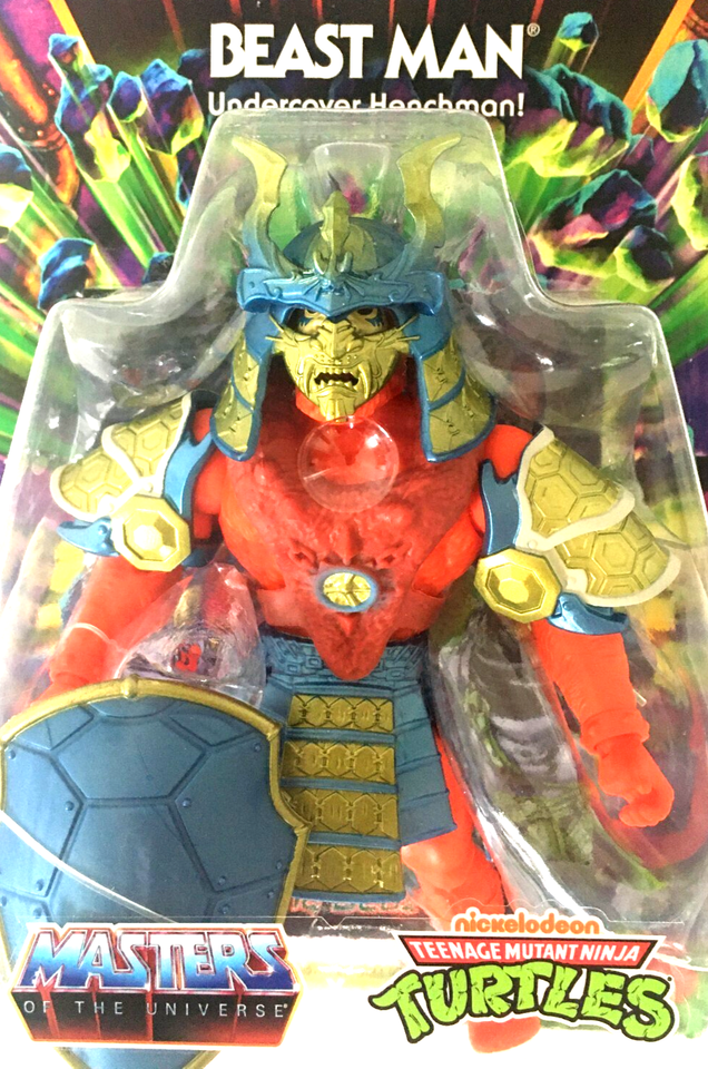 Turtles Of Grayskull "BEAST MAN" MASTERS OF THE UNIVERSE Origins Action ...