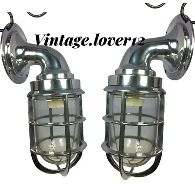 Nautical New Aluminium Passage Light With Shade Marine Time 1pc | eBay