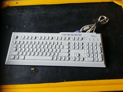 Fujitsu Siemens KBPC PX US White PS/2 Wired Keyboard S26381-K340-V110-Y ...