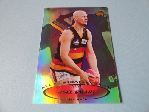 NIGEL SMART - ADELAIDE - 1999 SELECT AFL ALL AUSTRALIAN TEAM - CARD ...