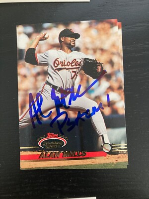 Orioles Alan Mills signed 1993 Topps Stadium Club Card | eBay