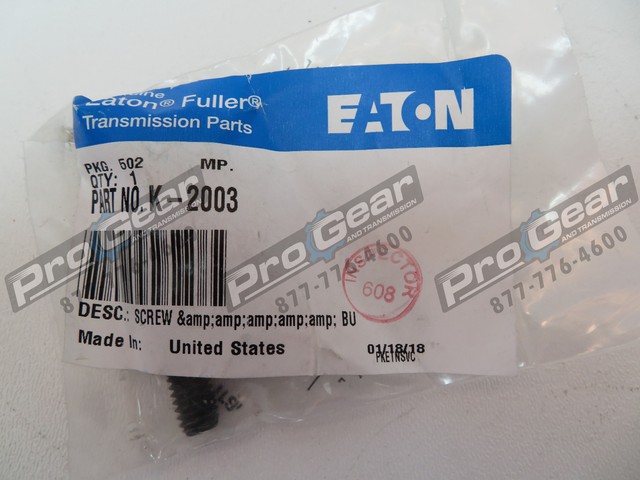 Eaton Fuller Transmission Shift Lever Bushing Kit FUL K2003 for sale ...