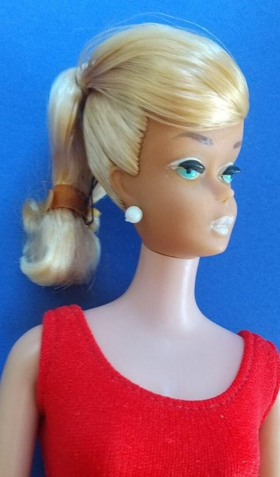 Vintage Barbie 1964 Light blonde, white lip Swirl Ponytail 1964~1965 ...