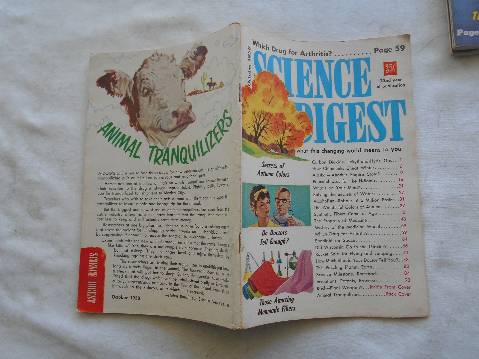 SCIENCE DIGEST Magazine-OCTOBER,1958 | eBay