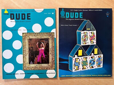 2 THE DUDE Magazines 1961 Vol. 5 #5 May #6 July HIGH GRADE Nr. Mt FILE ...