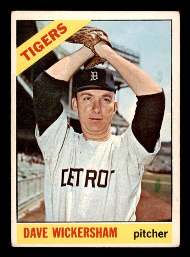 1966 Topps Baseball #58 Dave Wickersham VG *d8 | eBay
