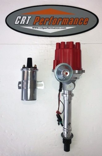 Small FEMALE Cap CHEVY CORVETTE TACH DRIVE HEI DISTRIBUTOR RED + 45K ...