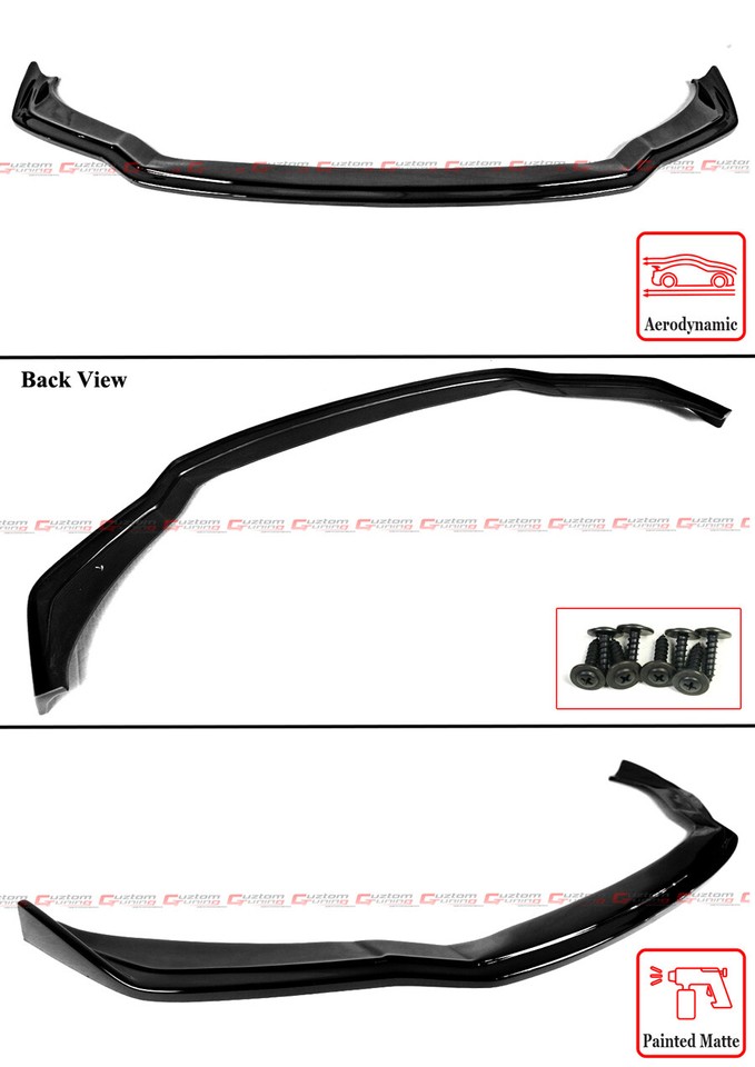 For 21-25 Lexus IS300 IS350 V3 CTM Design Glossy Black Front Bumper Lip ...