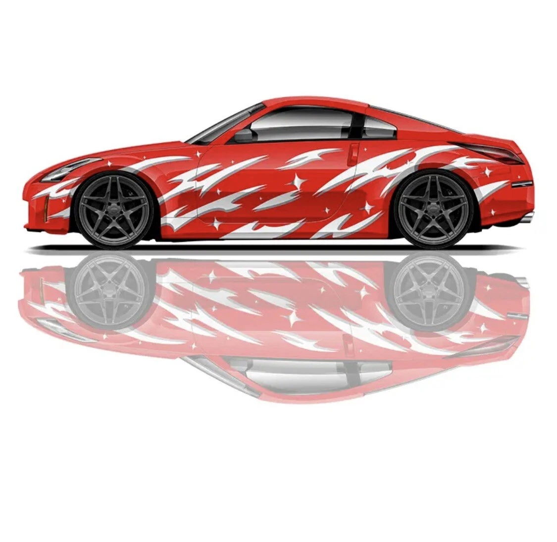Custom Car Graphics Wrap