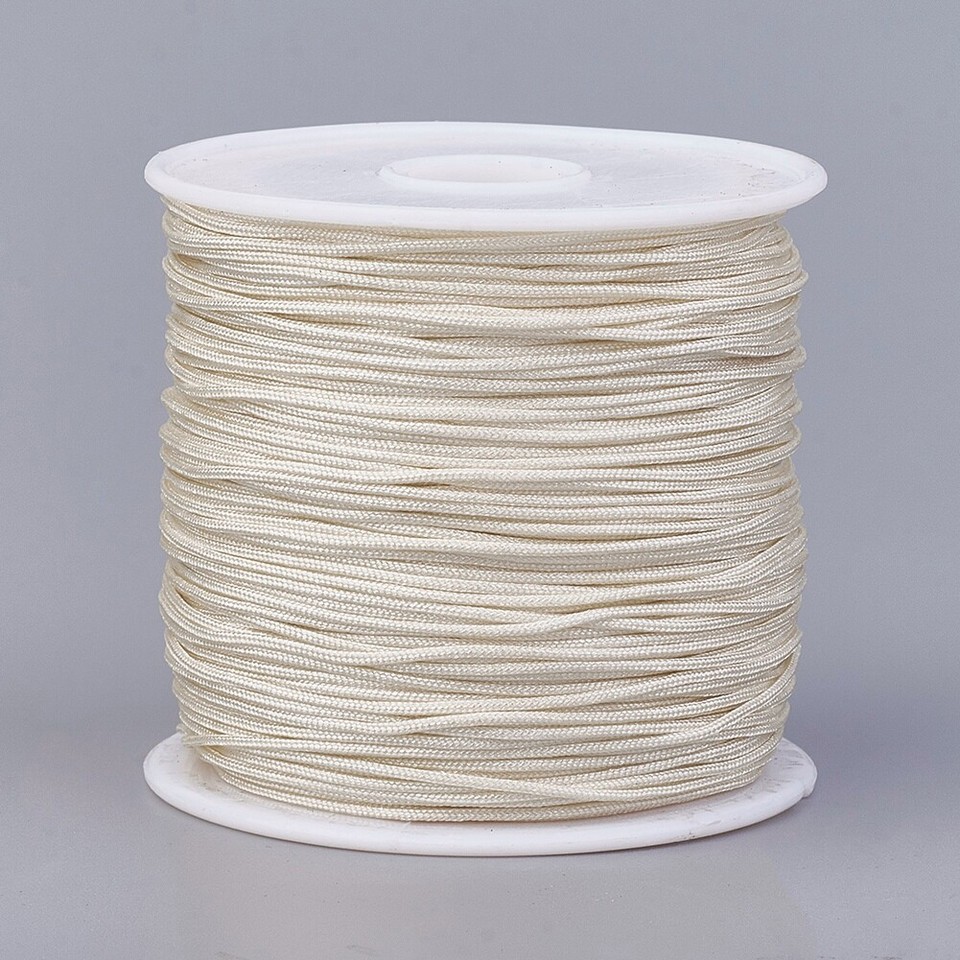 45m/roll Nylon Thread Jewelry Beading Cord Bracelet Sewing Craft String ...