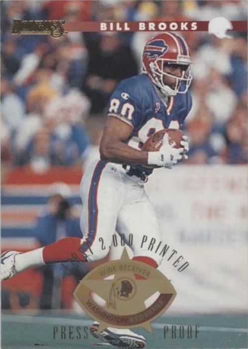 1996 Donruss - Bill Brooks #17 Press Proof /2000 for sale online | eBay