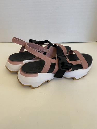 Sorel Kinetic Impact Sling Woman's Sporty Sandals Eraser Pink / Black ...
