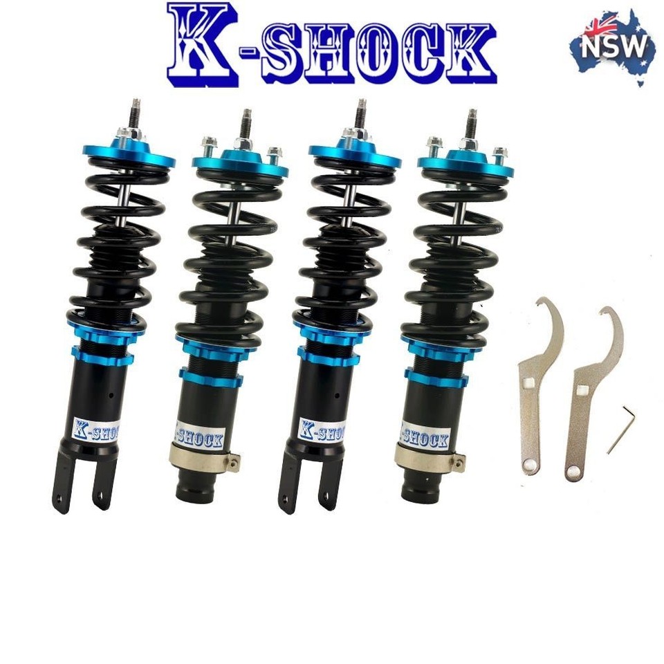 K-SHOCK Coilovers Fully Adjustable Coilover Kit FIT CRX/Civic/Integra | eBay Australia