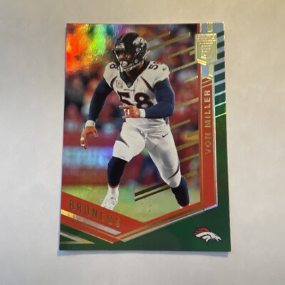 2018 Donruss Elite - Green #87 Von Miller | eBay