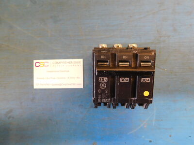 THQB32030 - GE 30A AMP 3P POLE 10kA@240V BOLT ON CIRCUIT BREAKER ...