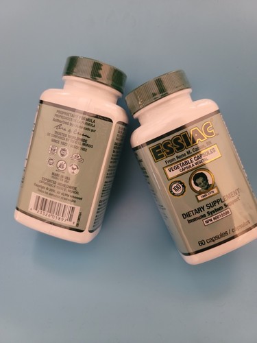 Essiac - Rene Caisse, RN 60 Veg Caps Allergy & Immune Complex-Sealed-2 ...