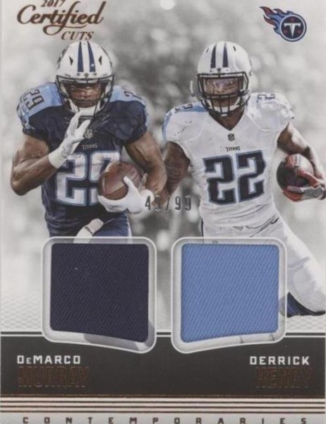2017 Panini Certified Cuts - Contemporaries Dual Memorabilia #29 ...