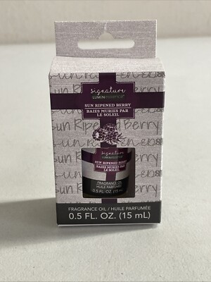 Signature Luminessence Fragrance Oil - Sun Ripened Berry - 0.5 Fl. Oz ...