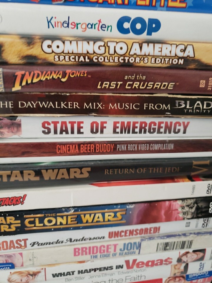 Lot Of 40 Used Rare Movie Collection Dvds Estate Sale ~ Trl3#49 | eBay