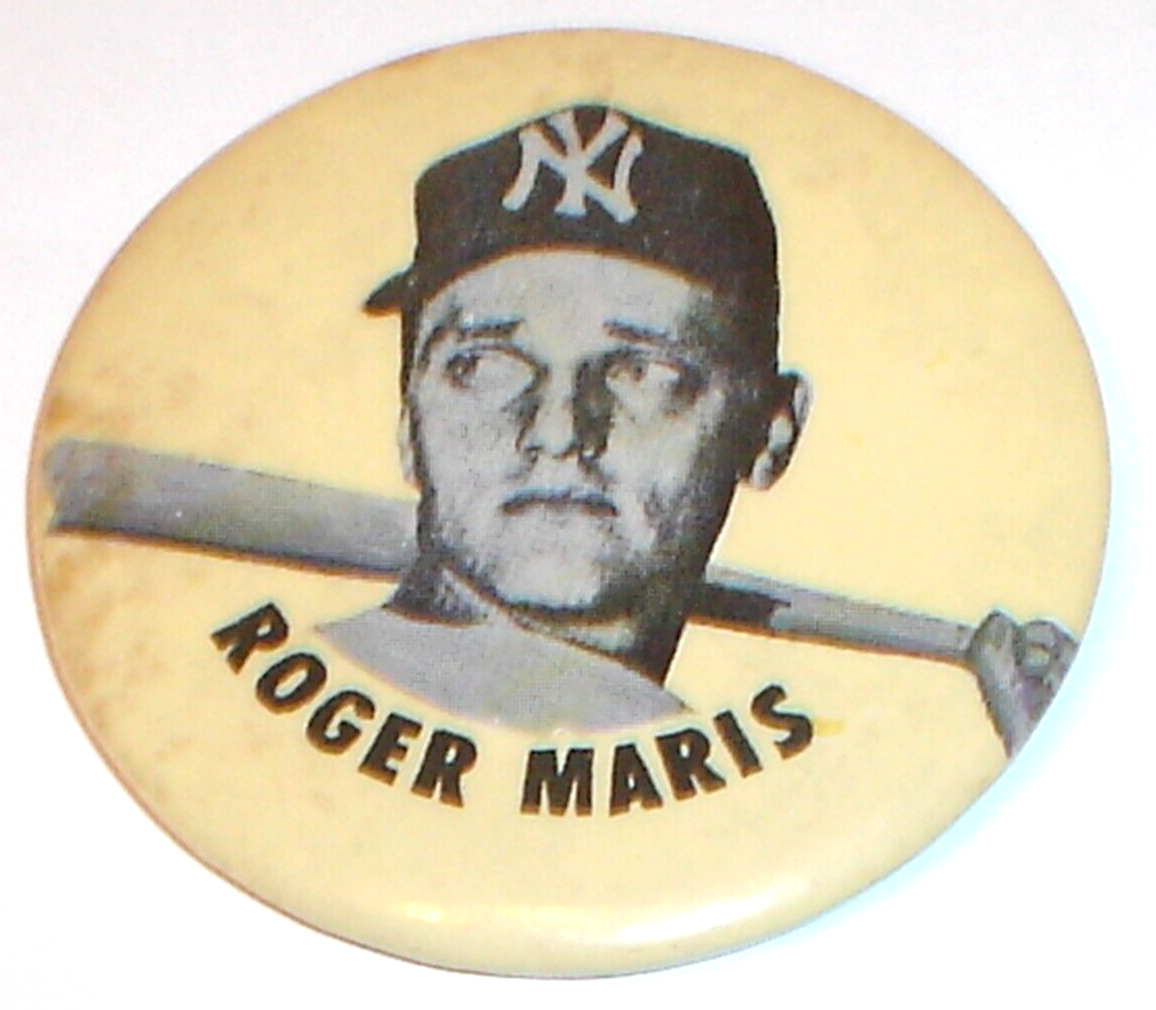 Vintage 1960's Roger Maris New York Yankees MLB Baseball Stadium ...