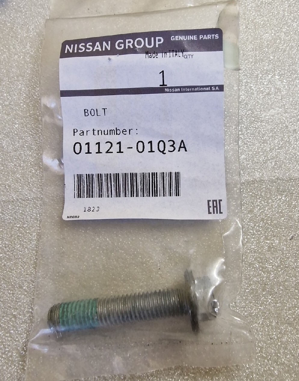 Nissan 0112101Q3A Bolt Replaced by 2236500q0b for sale online | eBay UK