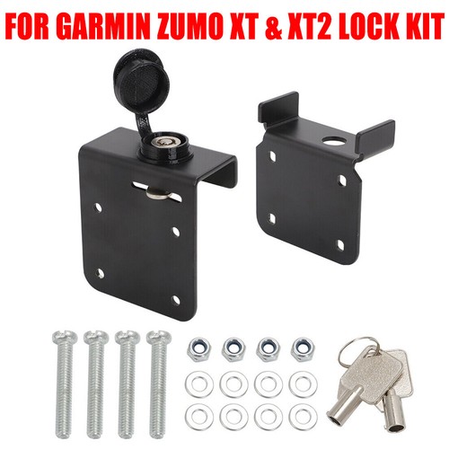 Aluminium For Garmin Zumo XT & XT2 GPS Lock Locking Mount Bracket ...