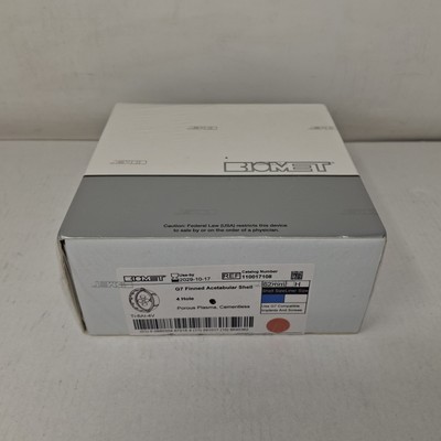 Biomet, Inc. 110017108 G7 Finned Acetabular Shell, 62mm | eBay