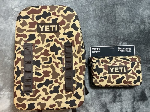 Yeti Panga Wetlands Camo 28L Waterproof Backpack And Sidekick 3L ...