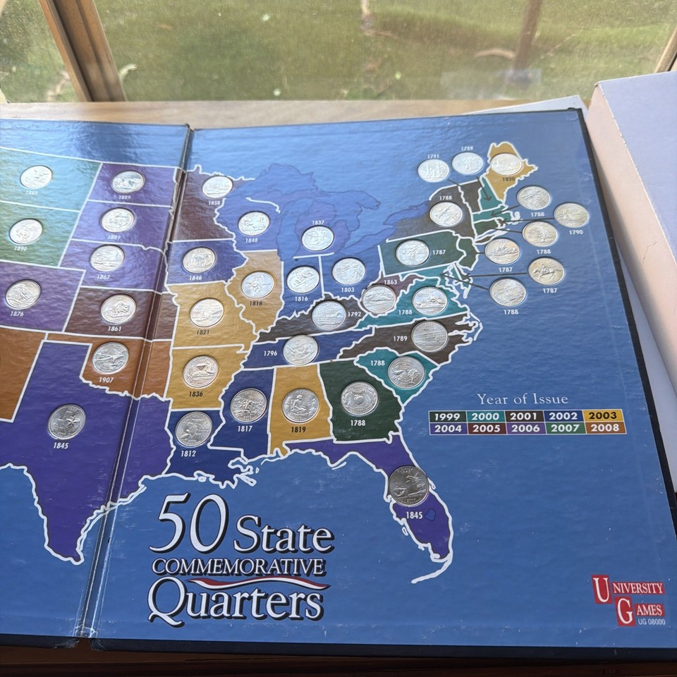 50 State Commemorative Quarters 1999-2008 | eBay