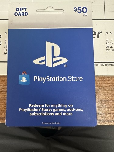 Sony Playstation Store $50 Psn Gift Card - Ps5 Ps4 Ps3. | eBay