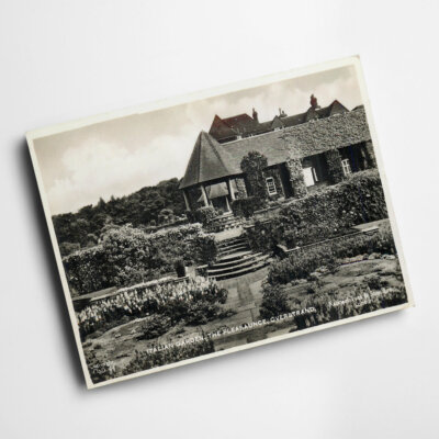 A4 PRINT - Vintage Norfolk - Italian Garden, the Pleasaunce, Overstrand ...
