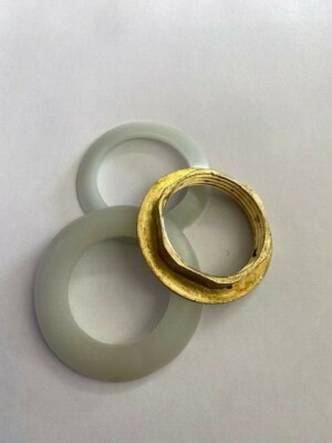 Basin Waste /Pop Up Waste Back Nut And Washer | eBay UK