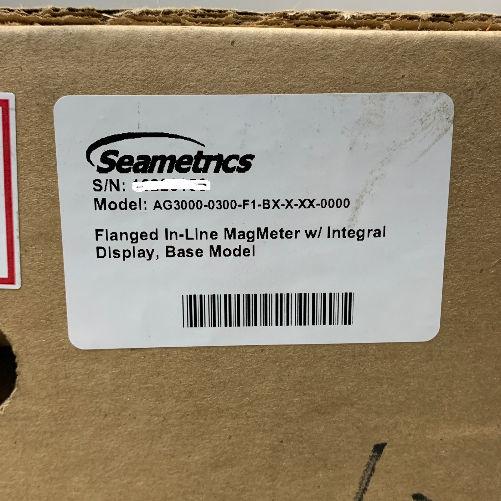 SEAMETRICS Flanged In-Line Mag Meter w/ Integral Display, Base Model ...