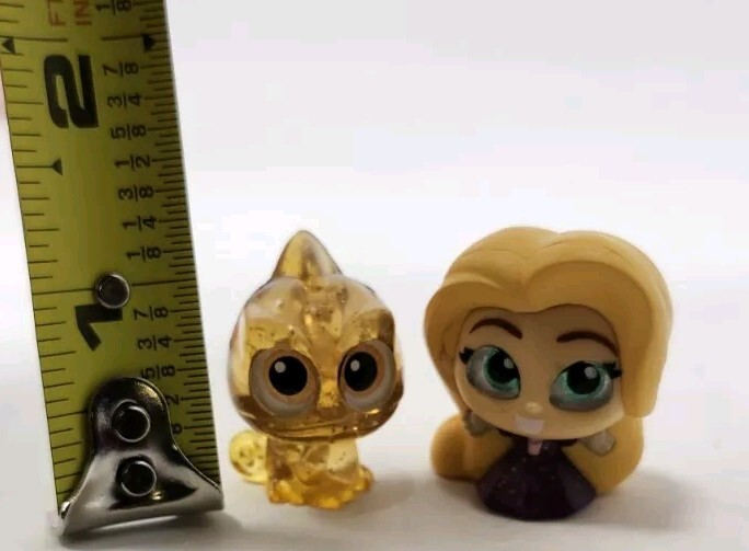 Disney Doorables Series Rapunzel Lot Set Pascal Gold Miniature Tangled ...