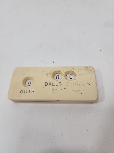 Vintage Bakelite Umpire Indicator Counter Balls Strikes Outs | eBay