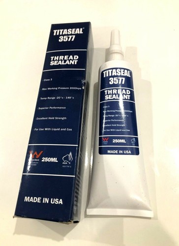 TITASEAL 250mL Plumbing Thread Sealant Glue Watermark Gas Approved Made ...