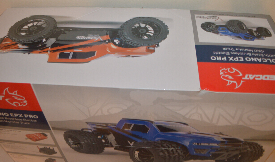 REDCAT VOLCANO EPX PRO RC TRUCK 1:10 BRUSHLESS ELECTRIC TRUCK | eBay