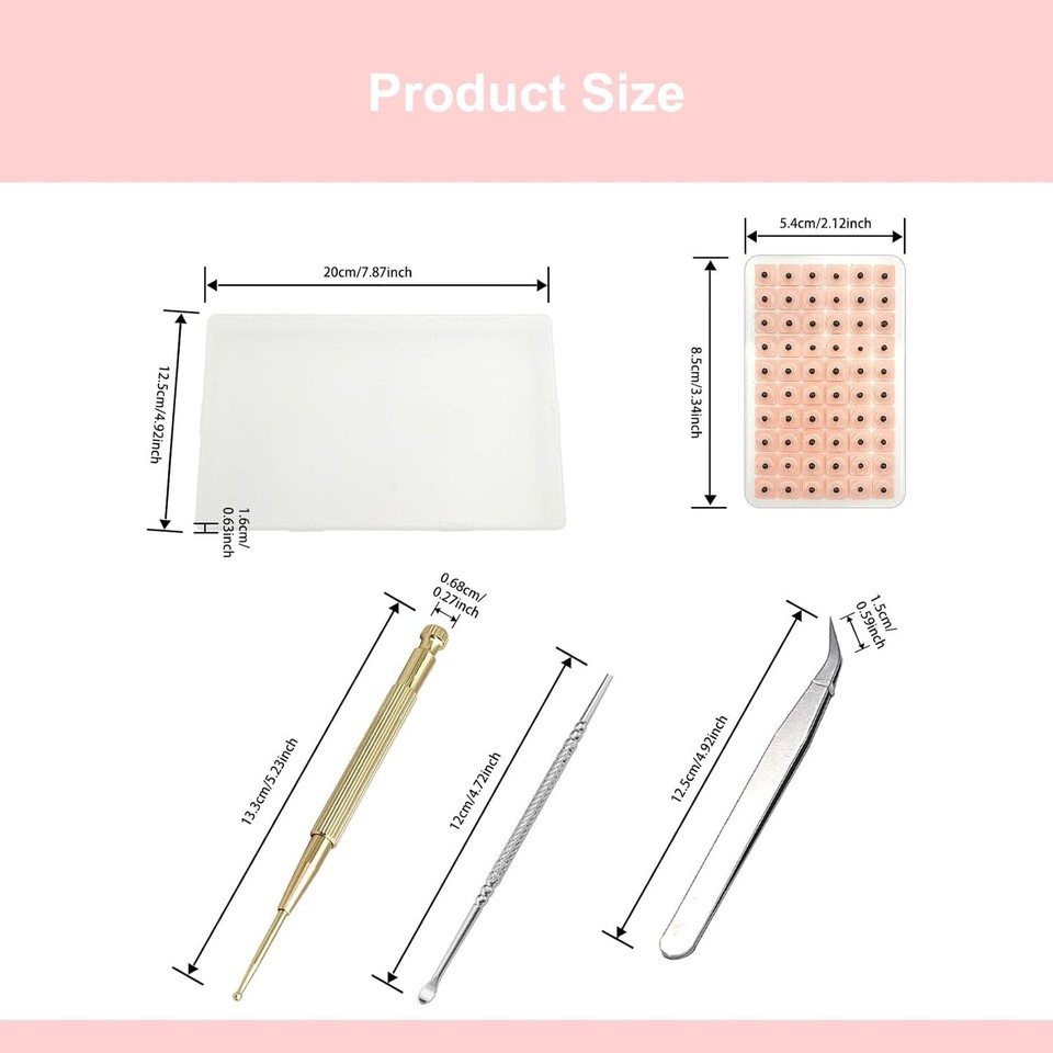 Ear Seeds Acupuncture Kit 600 PcsEar Press with Needle Ear... | eBay