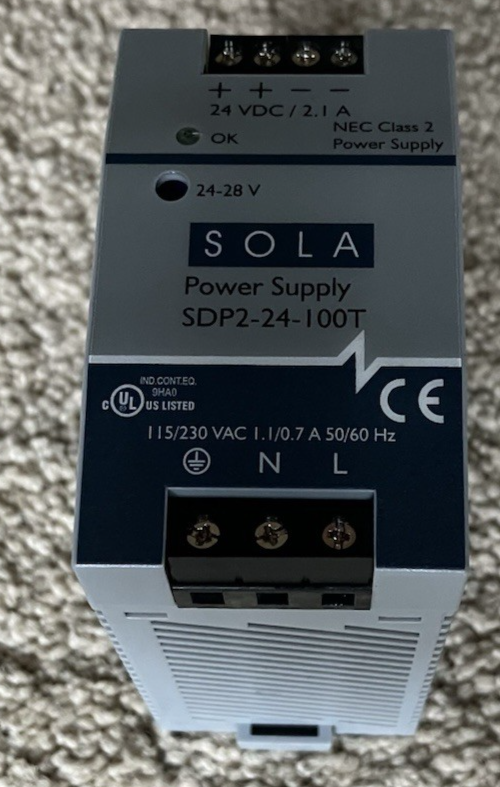SOLA SDP 2-24-100T 24 VDC Power Supply 2.1A | eBay