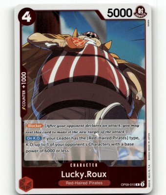 One Piece Card Game Lucky.Roux - Emperors in the New World | eBay