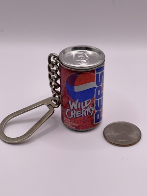 Pepsi Wild Cherry Mini Can Key Chain - Made in Italy - Filled With ...