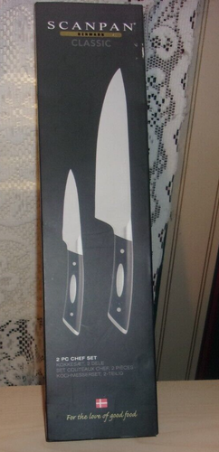 Scanpan Classic 2PC Chef Knife Set NEW IN BOX | eBay