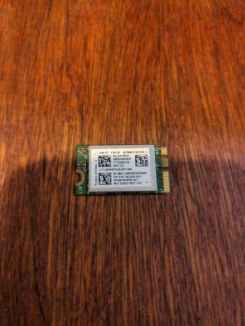 HP 255 G4 Wireless WiFi Card 792608-005 Bcm943142y for sale online | eBay
