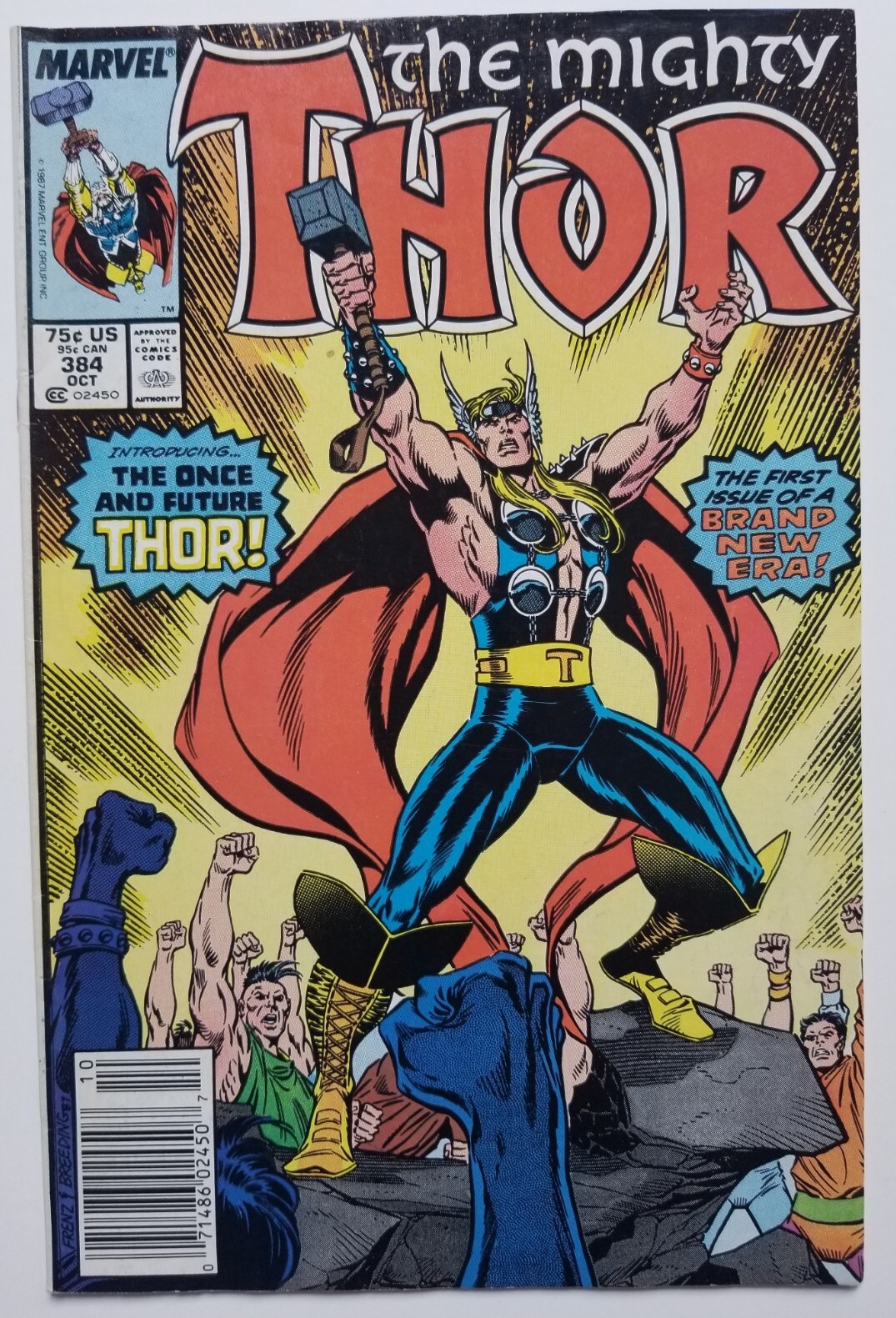 THOR #384 (Marvel Comics, 1987) Newsstand, 1st Dargo Ktor | eBay