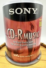 item 1 Sony CD R Music 100 Disc Color Collection Music Audio Discs ...