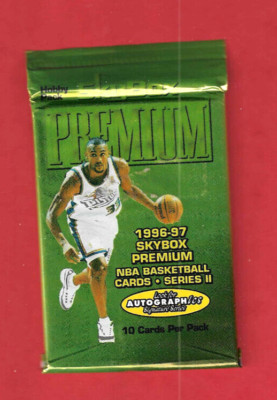 Basketball NBA Skybox Premium 96-97 Hobby pack 1997 Série 2 - Pack ...